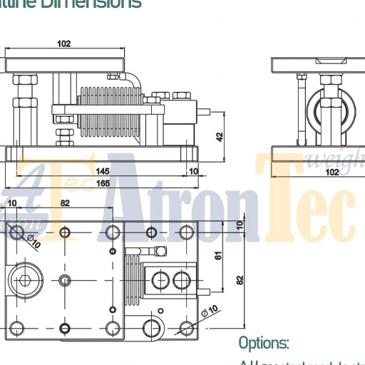 Dynamic Load and Static Load Weighing Module,10kg~500kg Bellows-type Load Cell from China ...